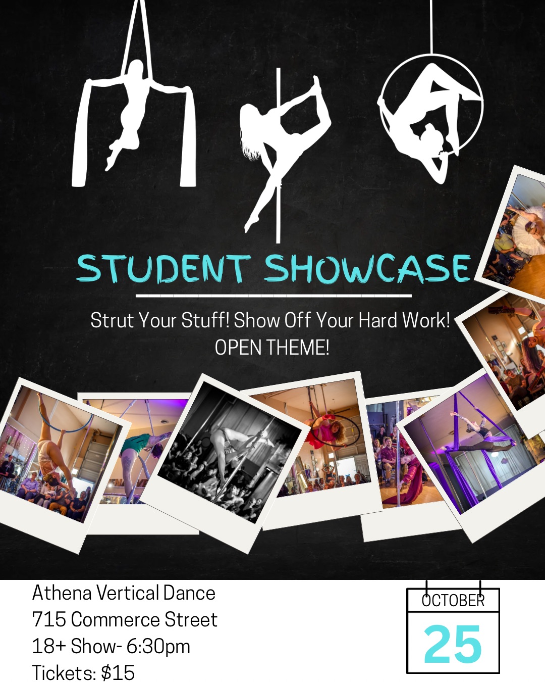 Student Showcase Oct 25th – Athena Vertical Dance